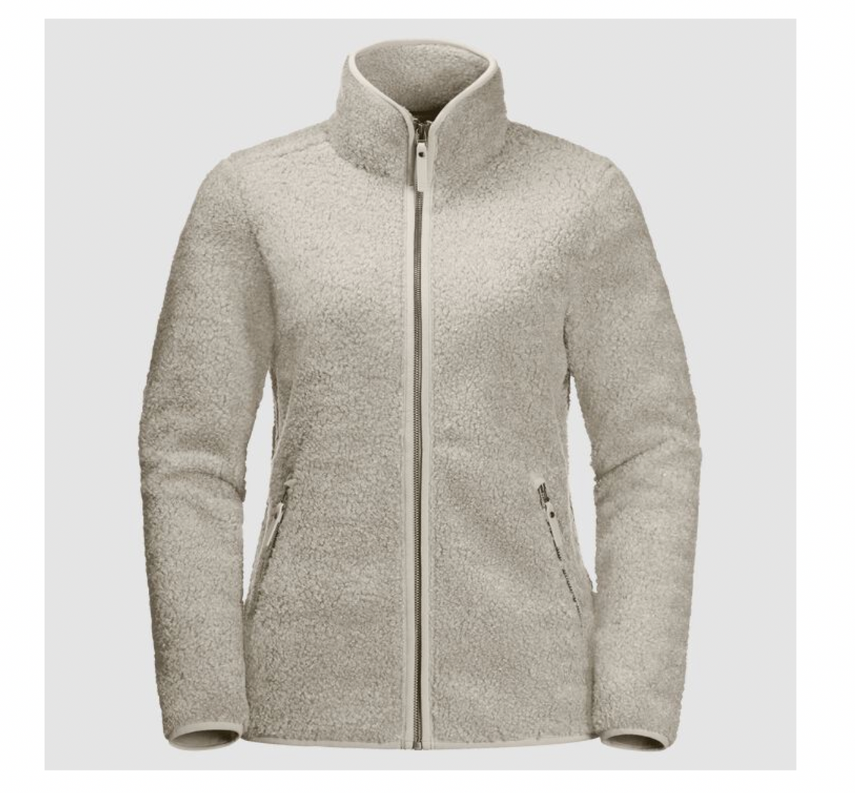 Jack Wolfskin Damen Fleece Jacke HIGH CLOUD JACKET W dusty grey – Sportsgeiz