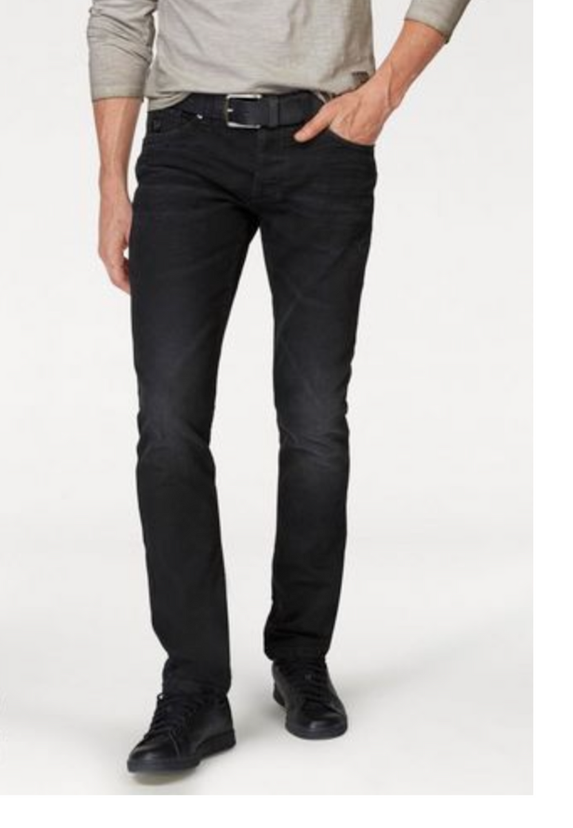 Bruno Banani Herren Slim-fit-Jeans Jimmy (Stretch) Black Washed ...