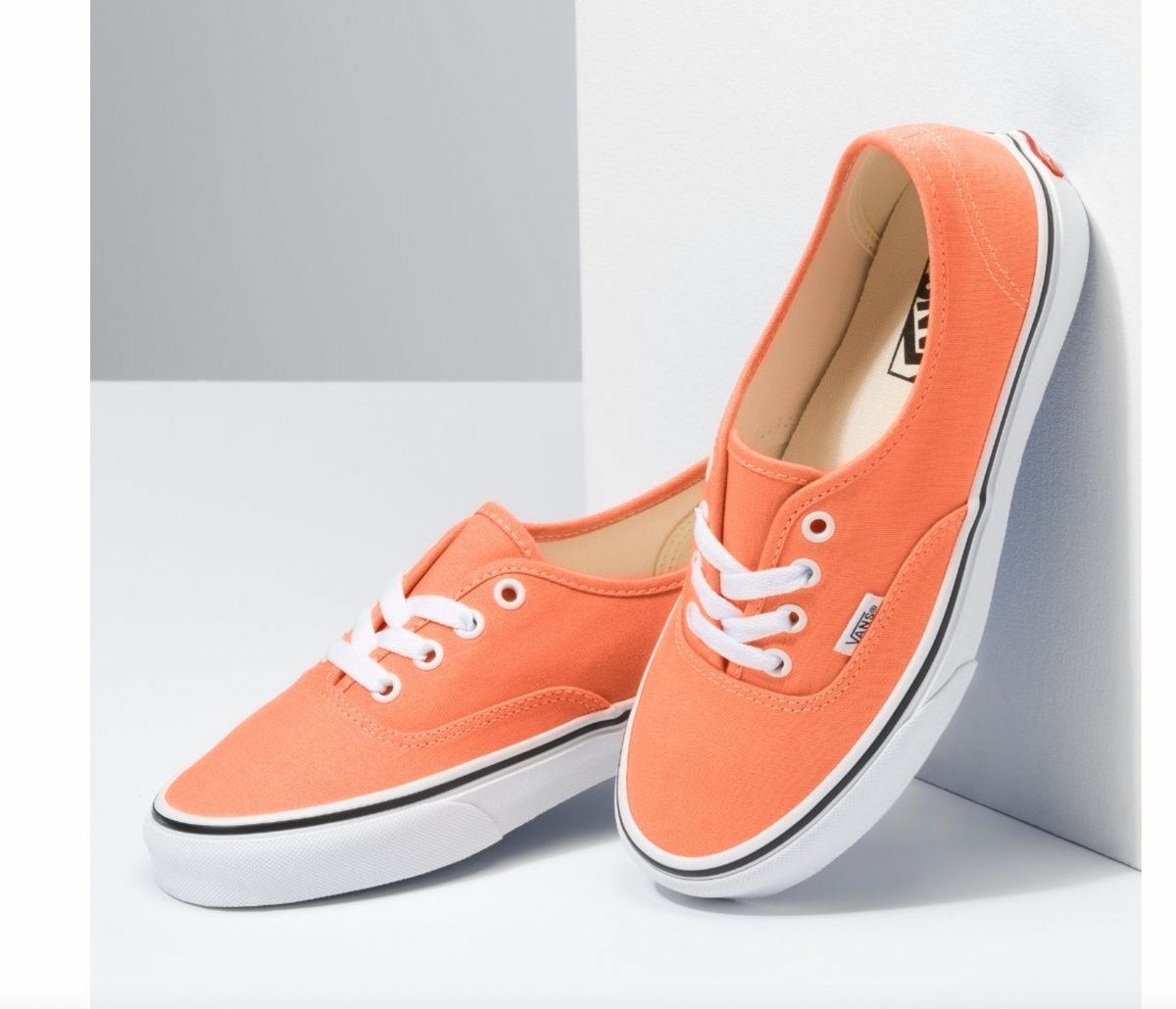 Vans Authentic Damenschuhe Skater Schuhe Turnschuhe Orange – Sportsgeiz
